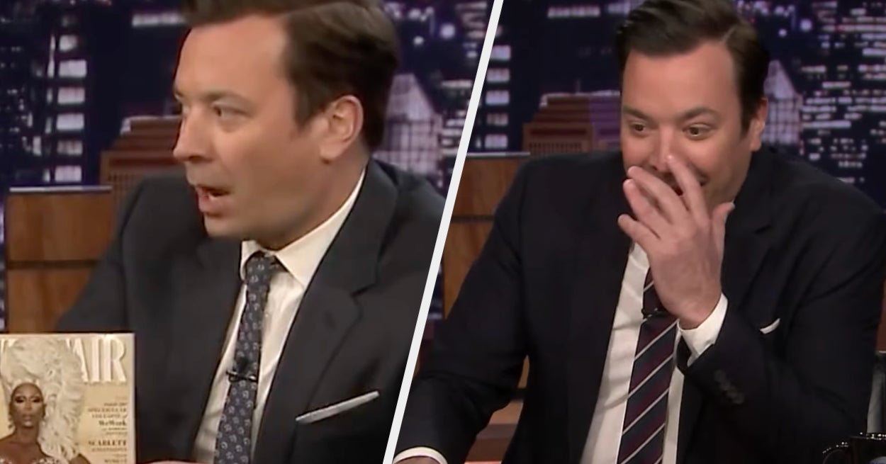 Jimmy Fallon Reacts To Viral "Tonight Show" Clip Of Him "Offending" RuPaul