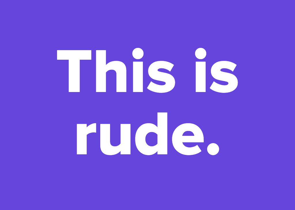 Are These Things Rude To Do On A Date?