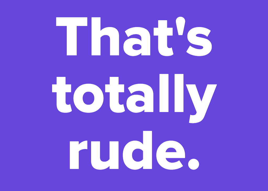 Are These Things Rude To Do On A Date?