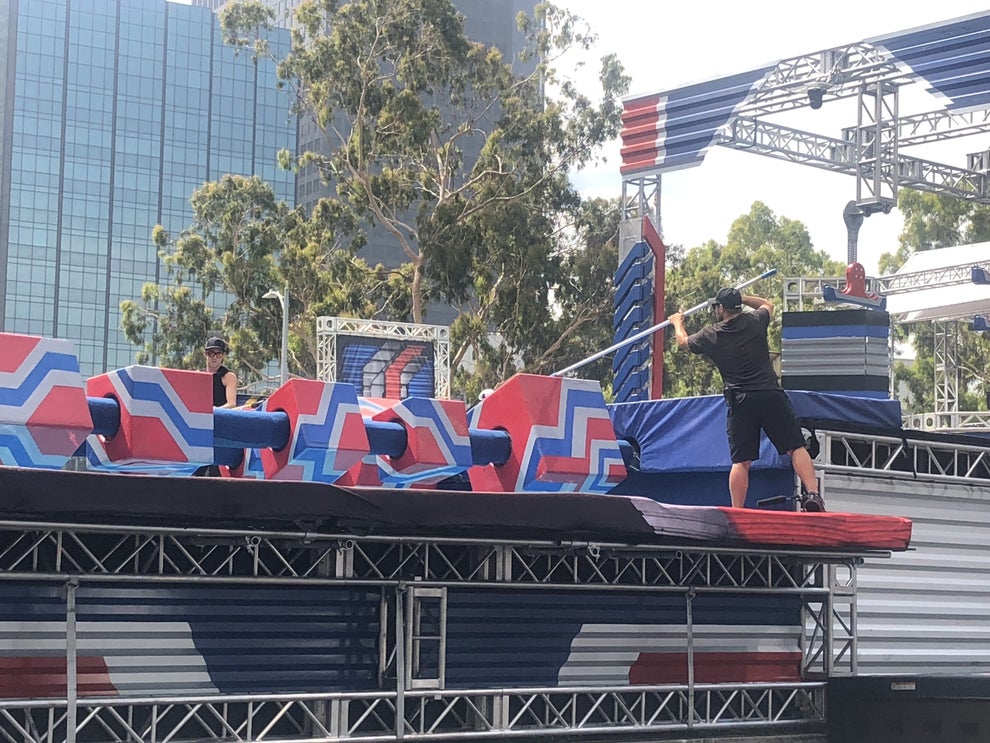 We Visited The Set Of "American Ninja Warrior Junior"