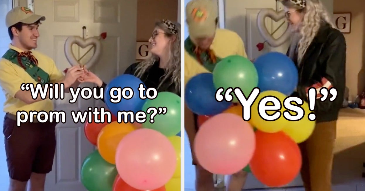 This "Up"-Themed Promposal TikTok Will Make Any Pixar Fan Swoon