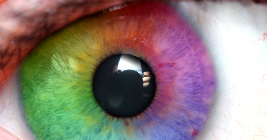 Only People Who Can See ALL The Colors Of The Rainbow Can Read These Words