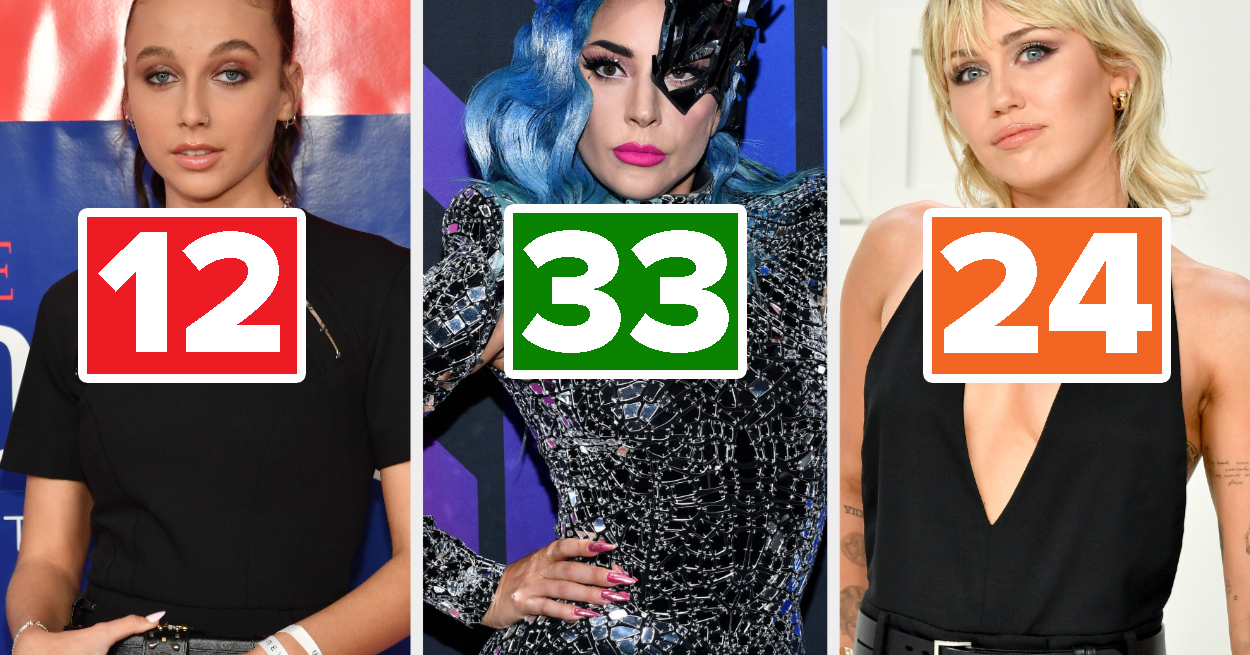 Quiz: The Celebrities You Love And Hate Will Determine Your Exact Age