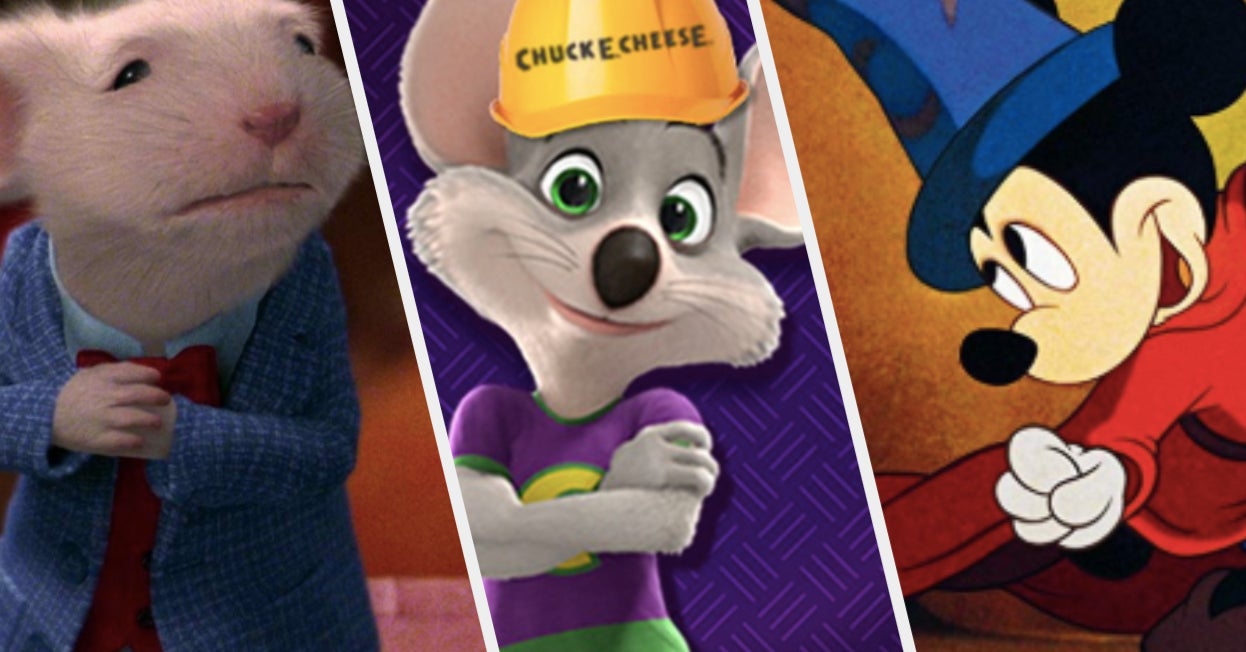 Quiz: Are You More Like Chuck E. Cheese, Mickey Mouse, Or Stuart Little?
