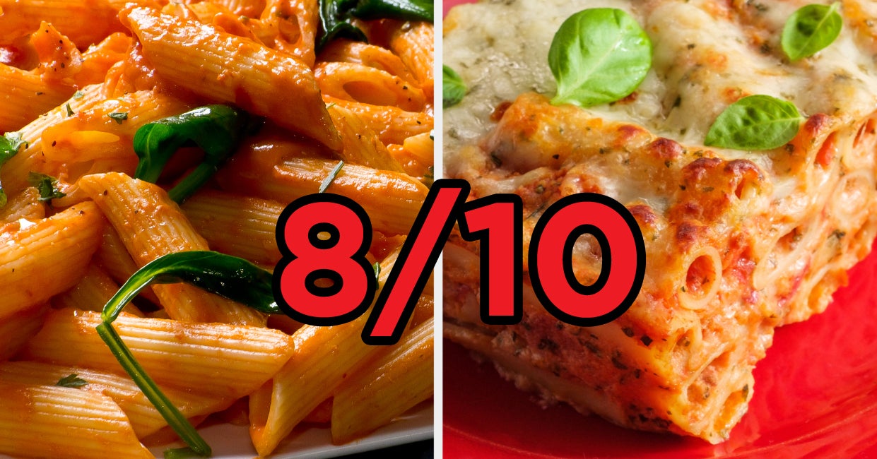 Only A Pasta Snob Can Score 8/10 On This Quiz
