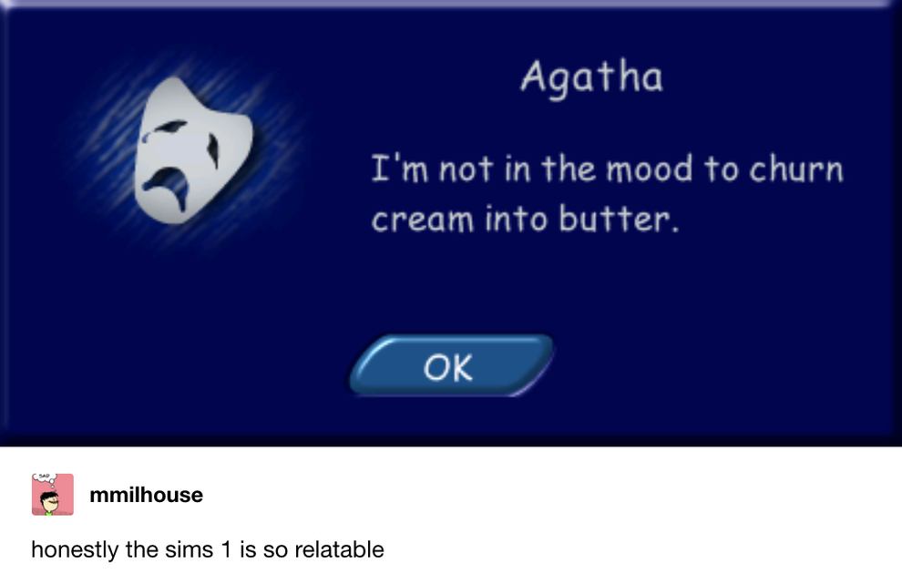 18 Tumblr Posts About The Sims To Celebrate 20 Years