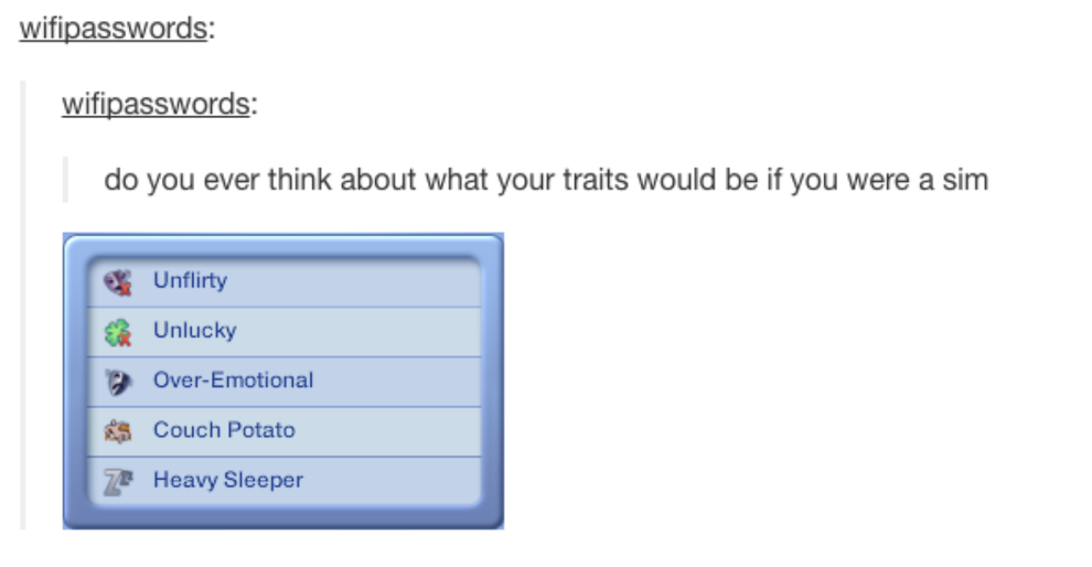 18 Tumblr Posts About The Sims To Celebrate 20 Years