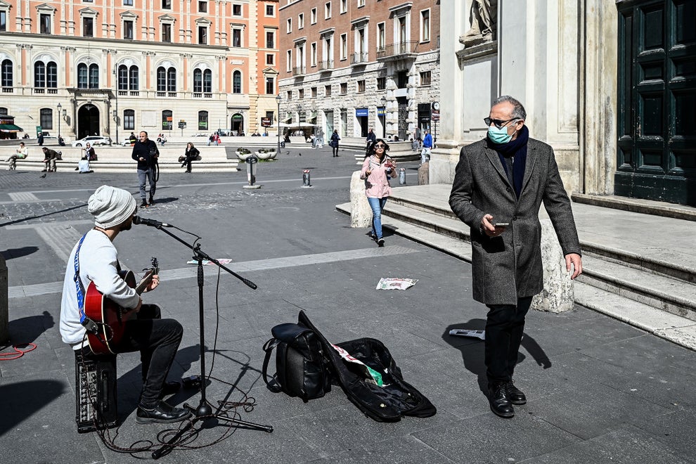 These Pictures Show How Life Goes On Despite The Coronavirus