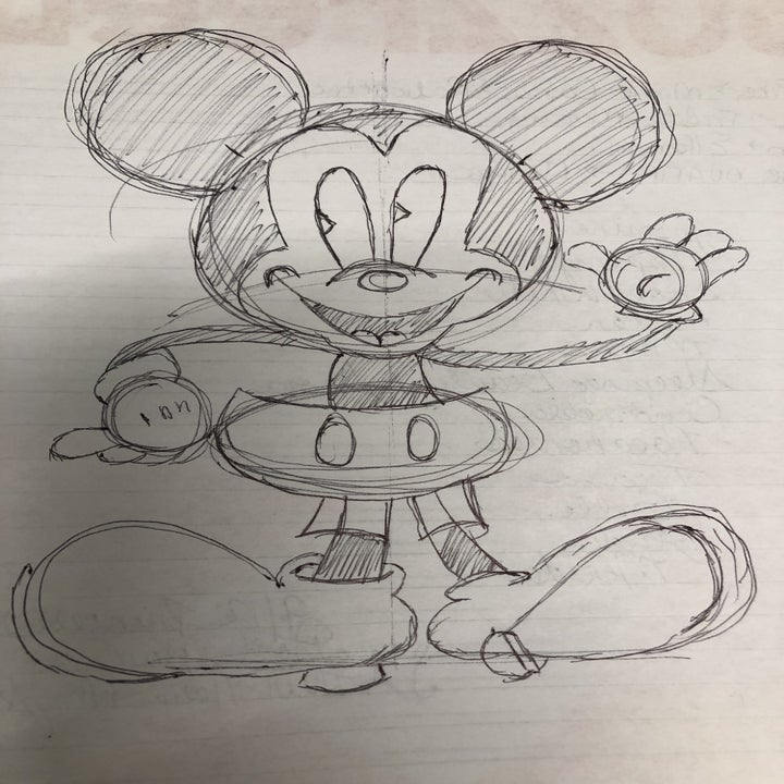 By The End Of This Post, You'll Be Able To Draw Mickey Mouse