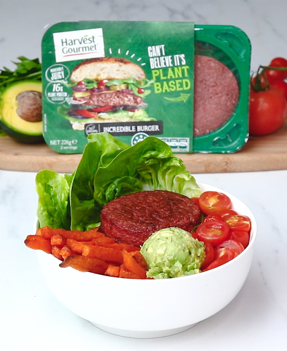 Meat-Free Burgers 4 Ways