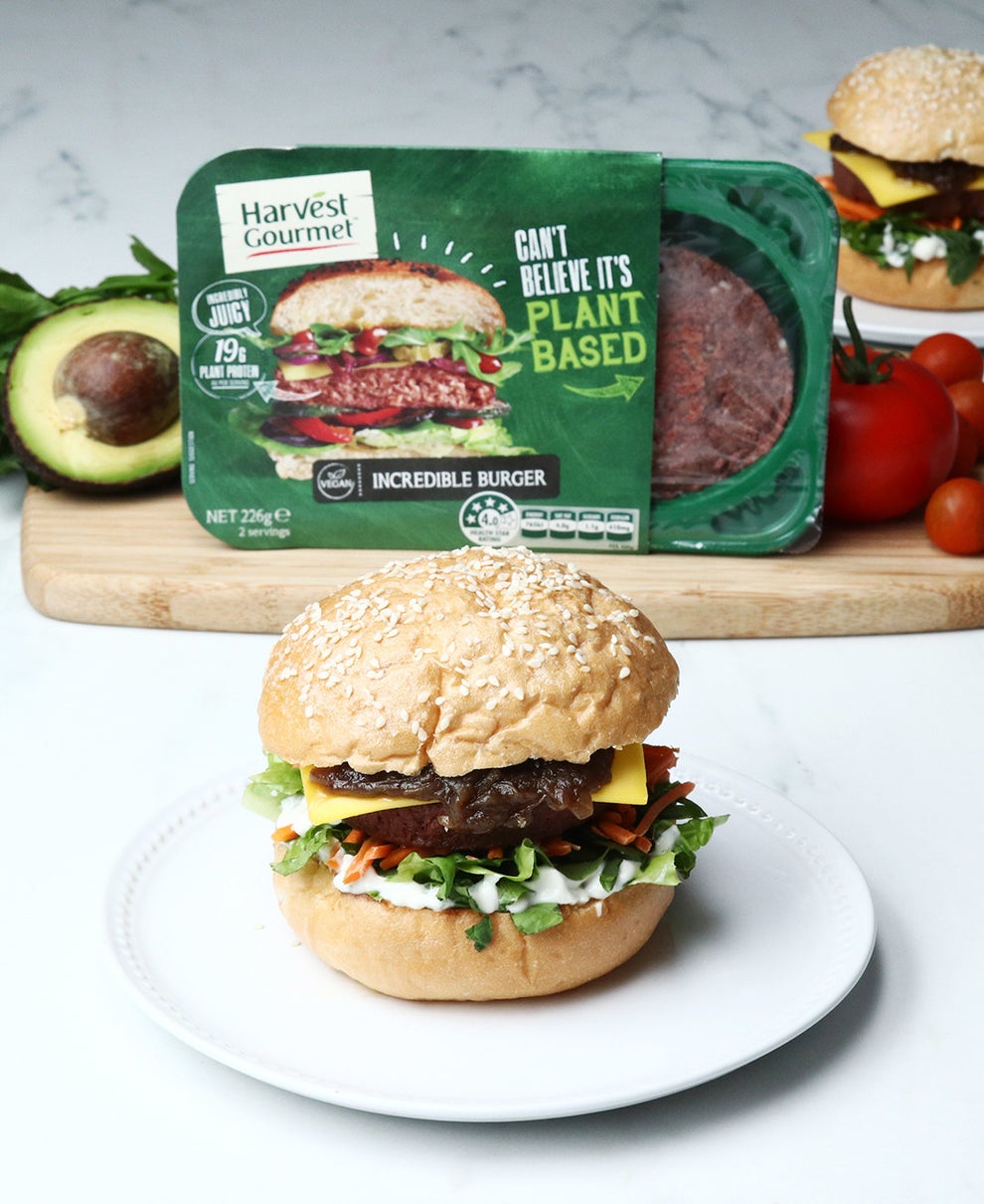 Meat-Free Burgers 4 Ways