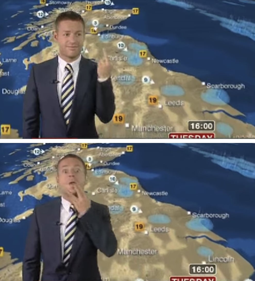 16 Awkward Moments On Live British TV
