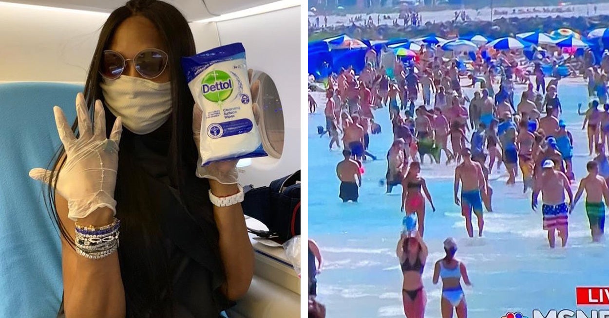 Naomi Campbell Calls Out People Enjoying Spring Break During ...