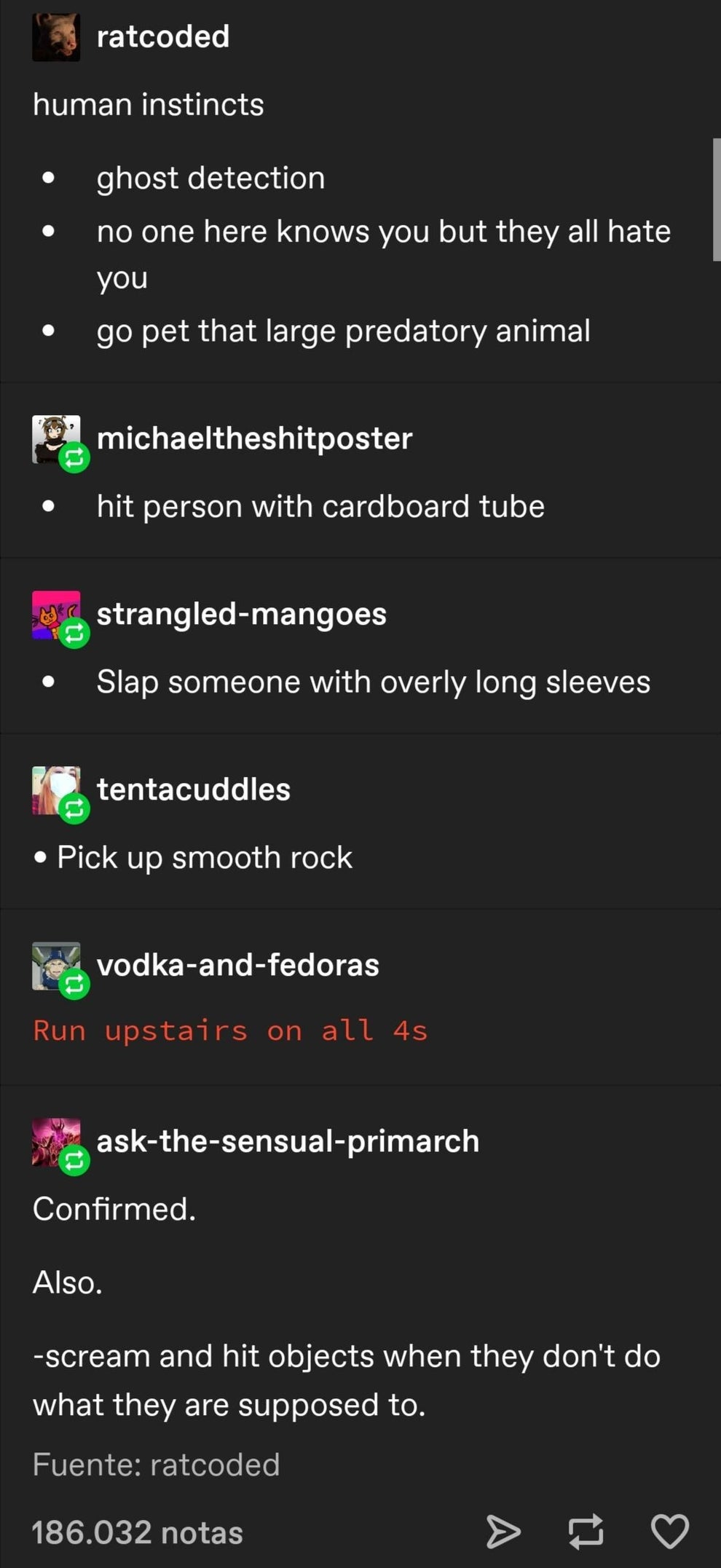 17 Tumblr Replies That Made Me Laugh, Alone, In My Apartment