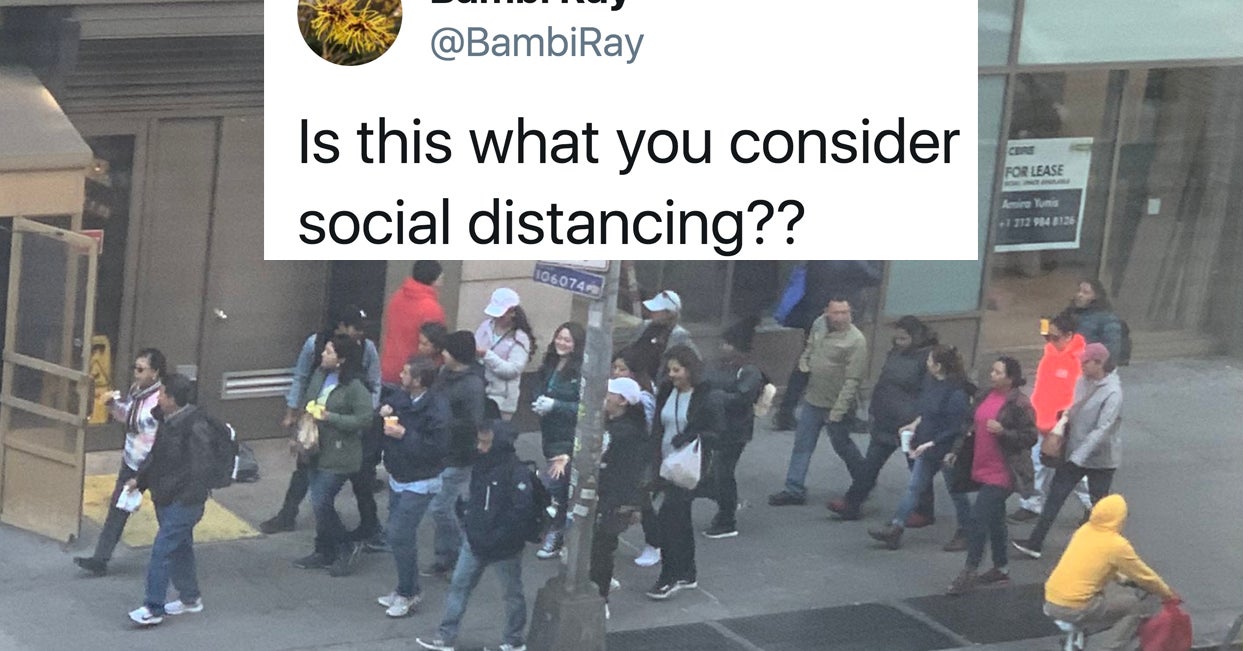 18 Pictures That Show Just How Well "Social Distancing" Has Been ...