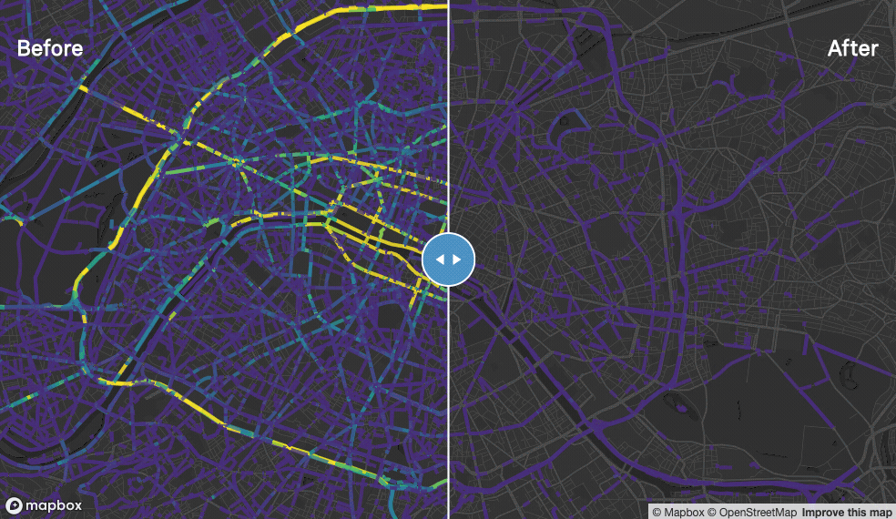 Coronavirus: These Traffic Maps Show How Lockdowns Emptied Streets ...