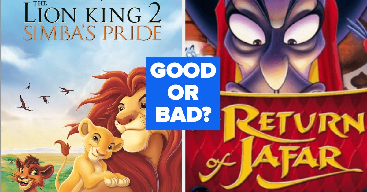 Disney Sequels Quiz: Good Or Bad