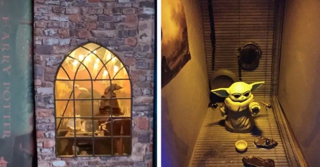 15 Book Nook Shelf Inserts That'll Make You Want To Create One Of Your Own