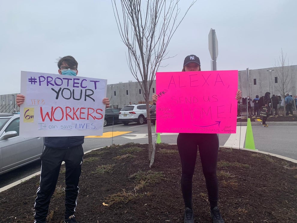 Amazon Employees On Strike Over Risk Of Coronavirus Infection
