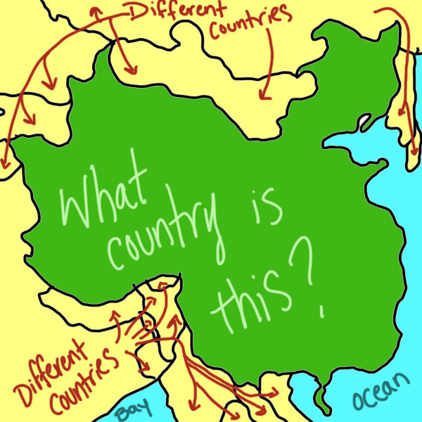 Can You Identify The Country By The Poorly Drawn Map?