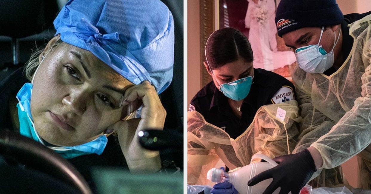 Photos Show Health Care Workers On Front Lines Of The Coronavirus Pandemic