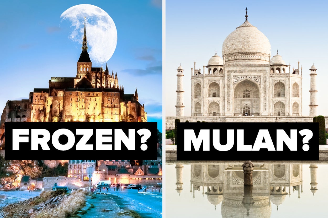 Here Are 13 Landmarks From Around The World – Can You Name The Disney ...