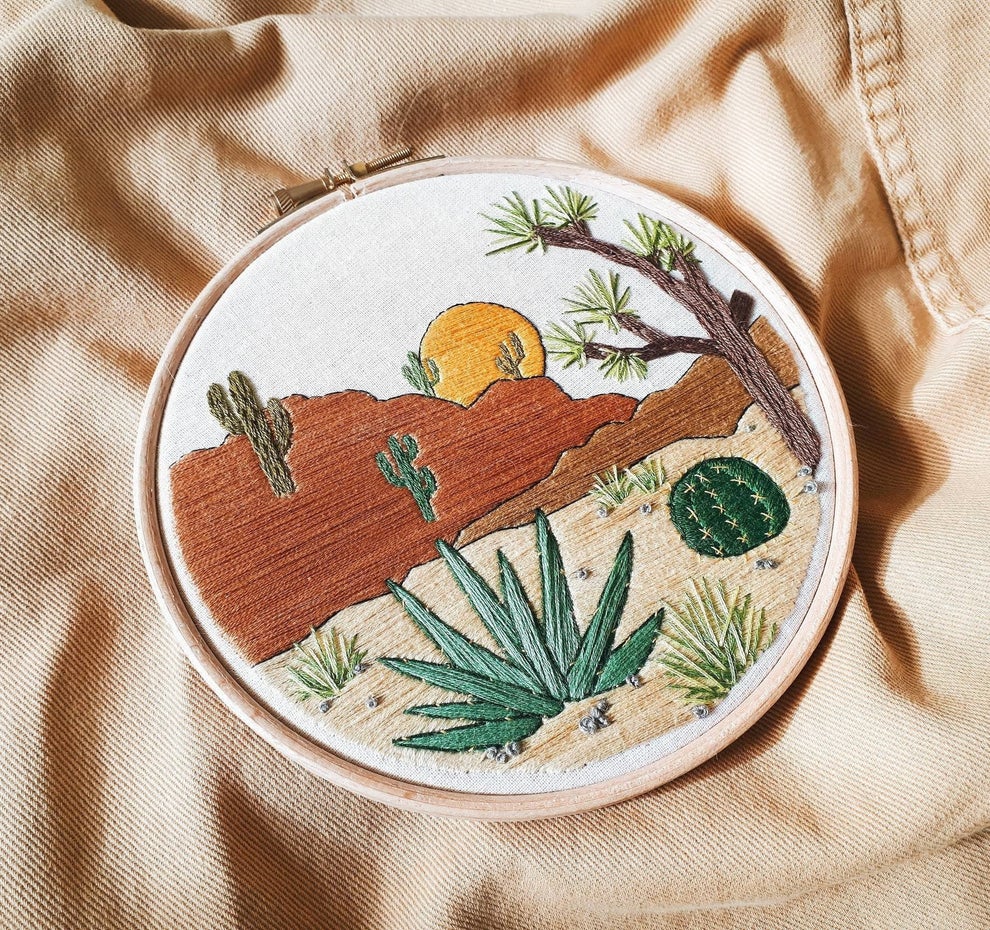 29 Embroidery Patterns That Might Make Passing The Time A Stitch Easier