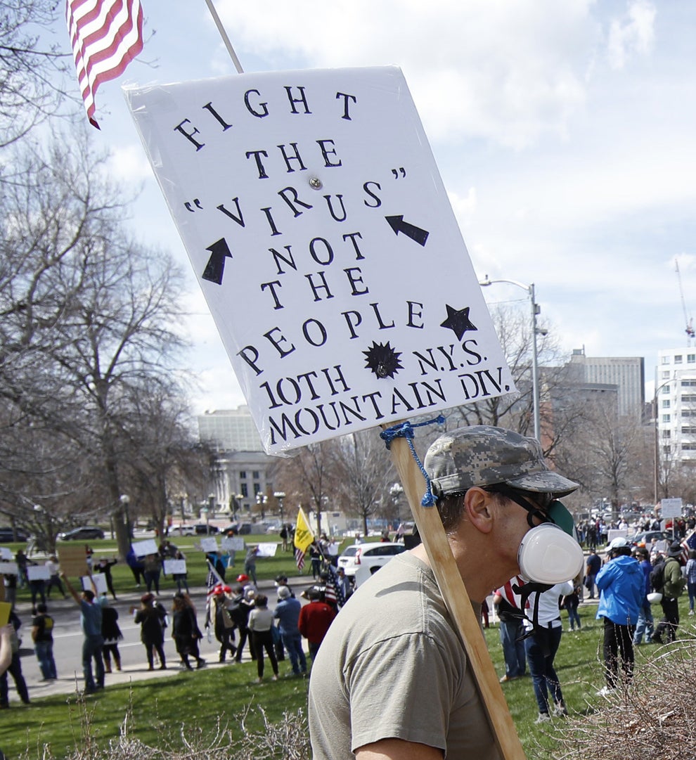 33 Signs From "Reopen" Protests Across The U.S. That Are 100% Real