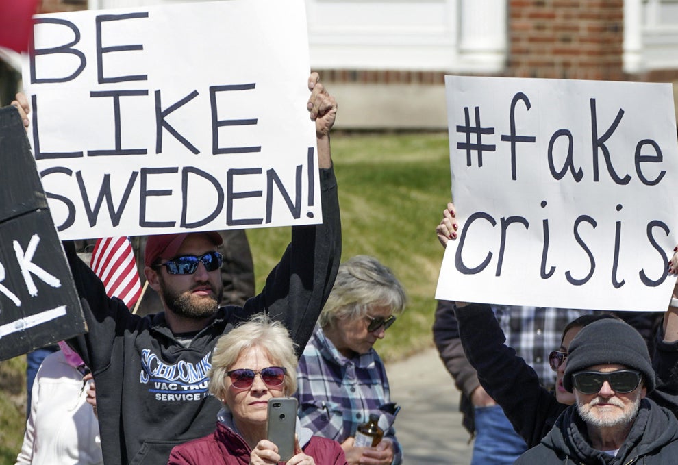 33 Signs From "Reopen" Protests Across The U.S. That Are 100% Real