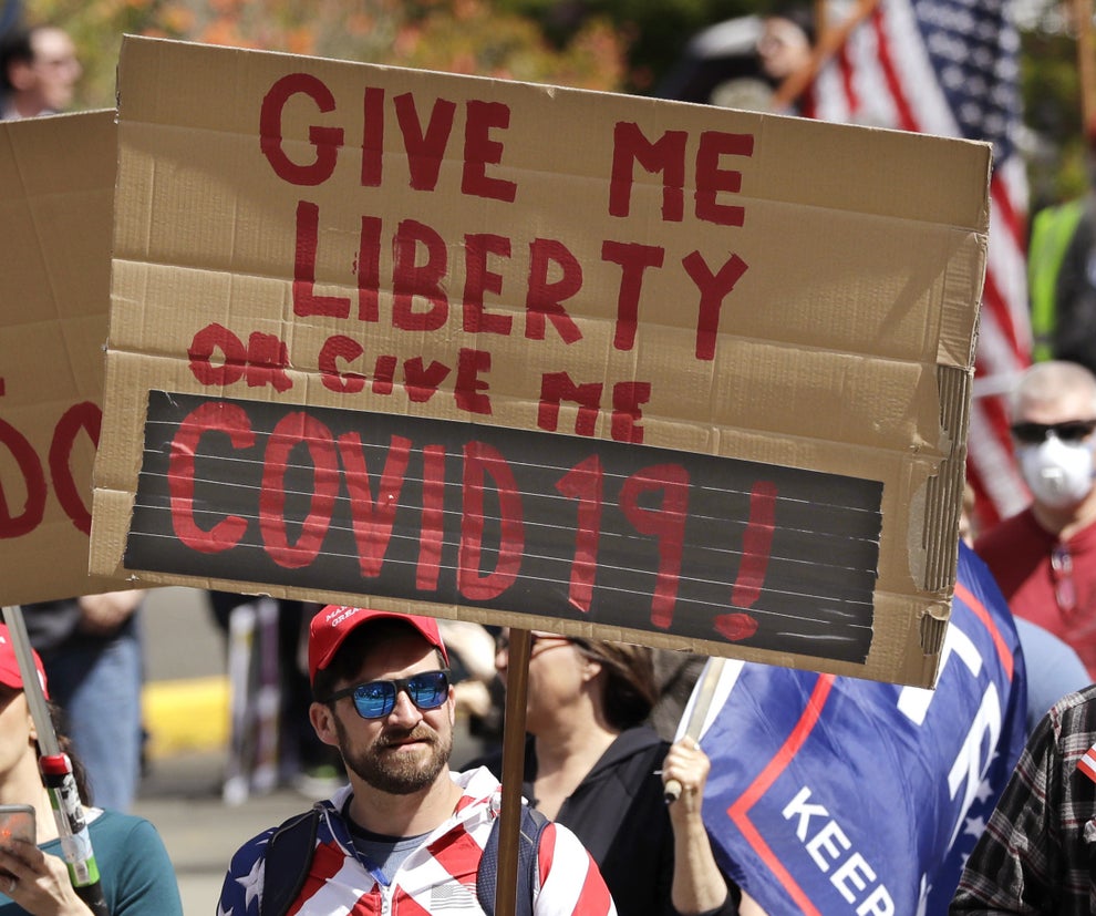 33 Signs From "Reopen" Protests Across The U.S. That Are 100% Real