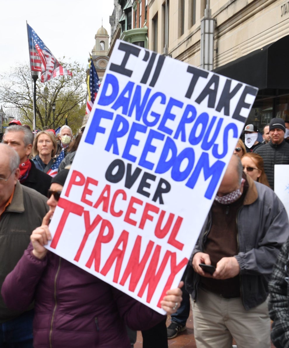 33 Signs From "Reopen" Protests Across The U.S. That Are 100% Real