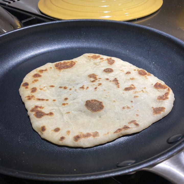 I'm Obsessed With This Easy, Homemade Naan Made From Pantry Ingredients