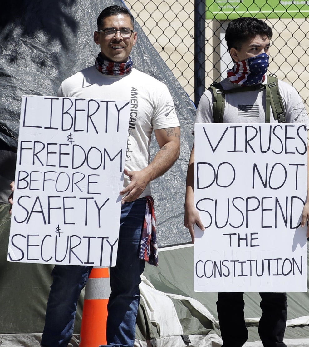 28 More Signs From "Reopen" Protests That Are Totally Completely Real