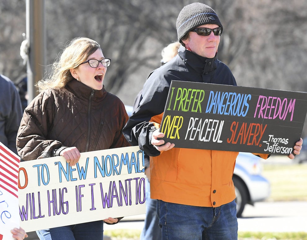 28 More Signs From "Reopen" Protests That Are Totally Completely Real