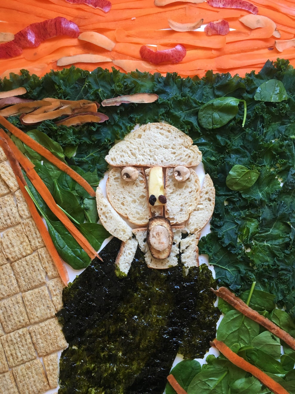 Famous Works Of Art Recreated With Food