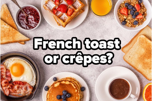 Breakfast "Would You Rather" Opinions Quiz