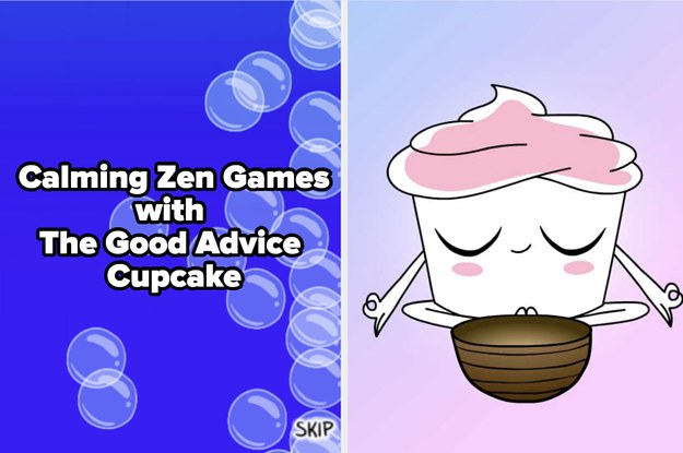 Ease Your Anxiety With The Good Advice Cupcake’s Calming Zen Games