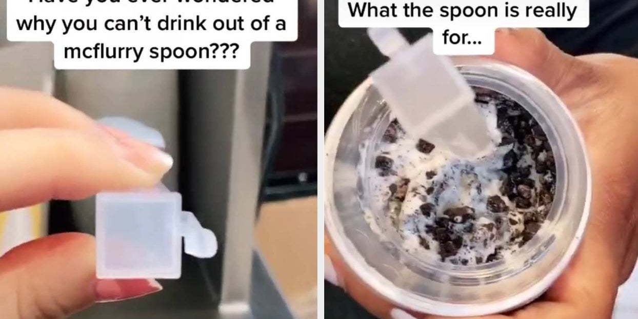 mcflurry spoon use