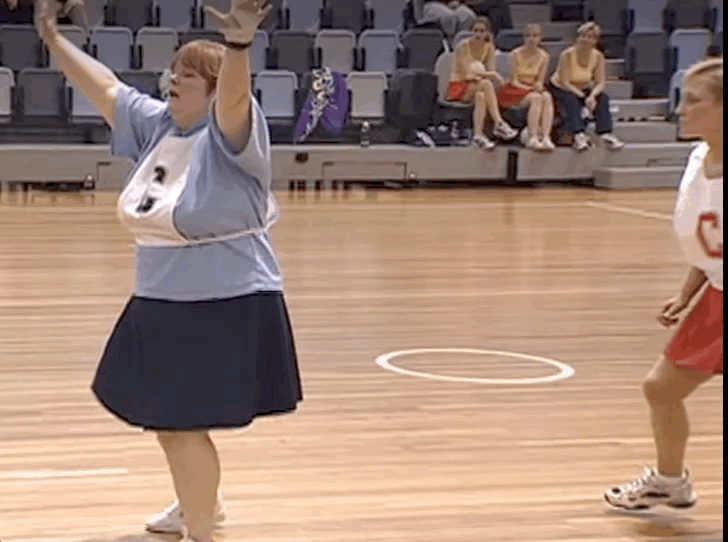 All The Mums And Dads You See On The Sideline Of A Netball Game