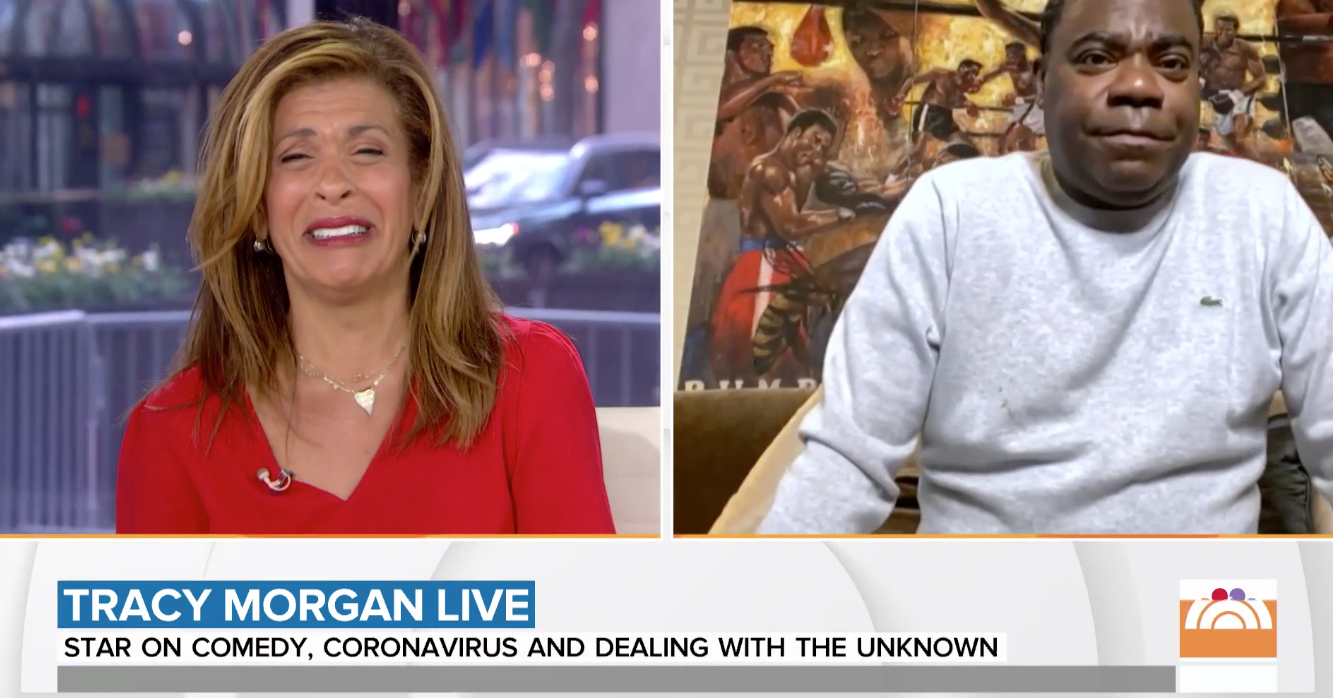 Tracy Morgan Talks About Role Play On "Today" With Hoda Kotb