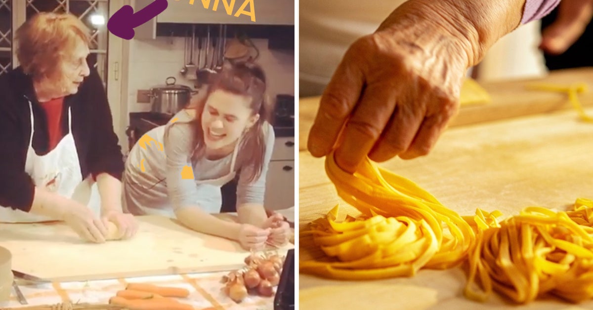Nonna Nerina Livestreams Her Pasta-Making Classes From Italy During ...
