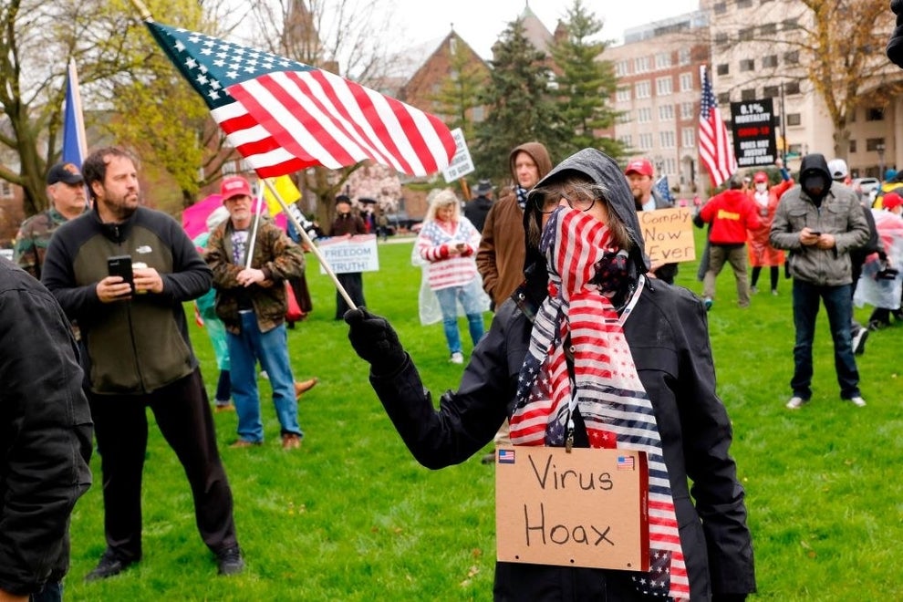 27 Surreal Photos Of The American Patriot Rally At The Michigan State ...