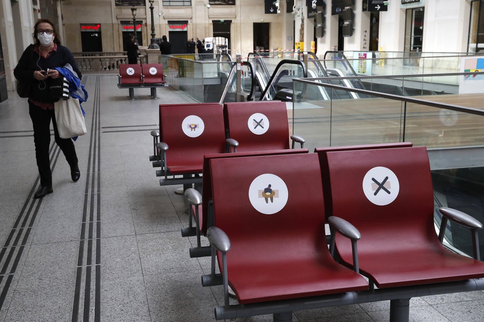 Photos Show Social Distancing Around The World