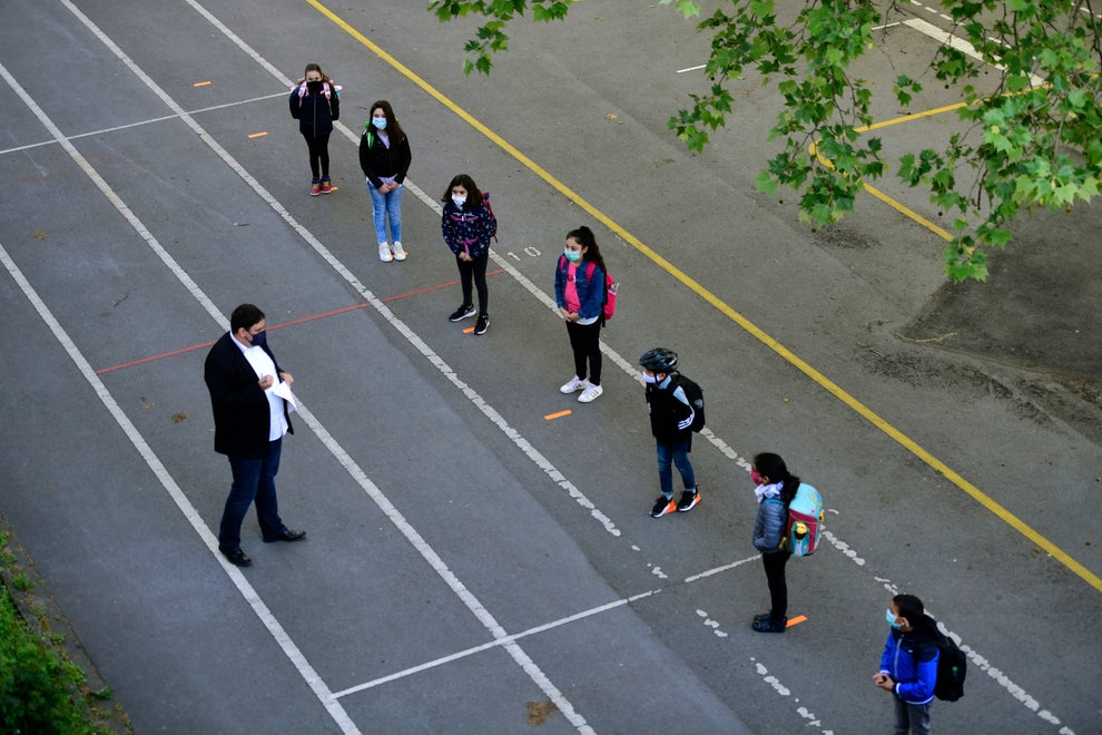 Photos Show Social Distancing Around The World