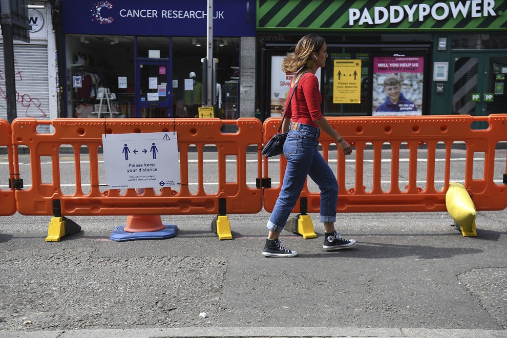 Photos Show Social Distancing Around The World