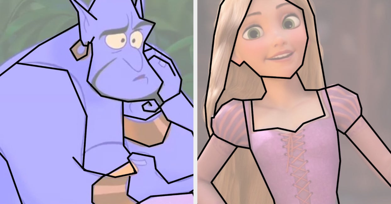 Only Real Disney Fans Can Guess These Geometric Disney Characters