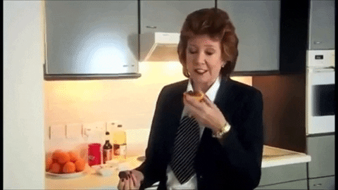 This Video Of Cilla Black Eating An OXO-covered Orange Is The Wildest ...