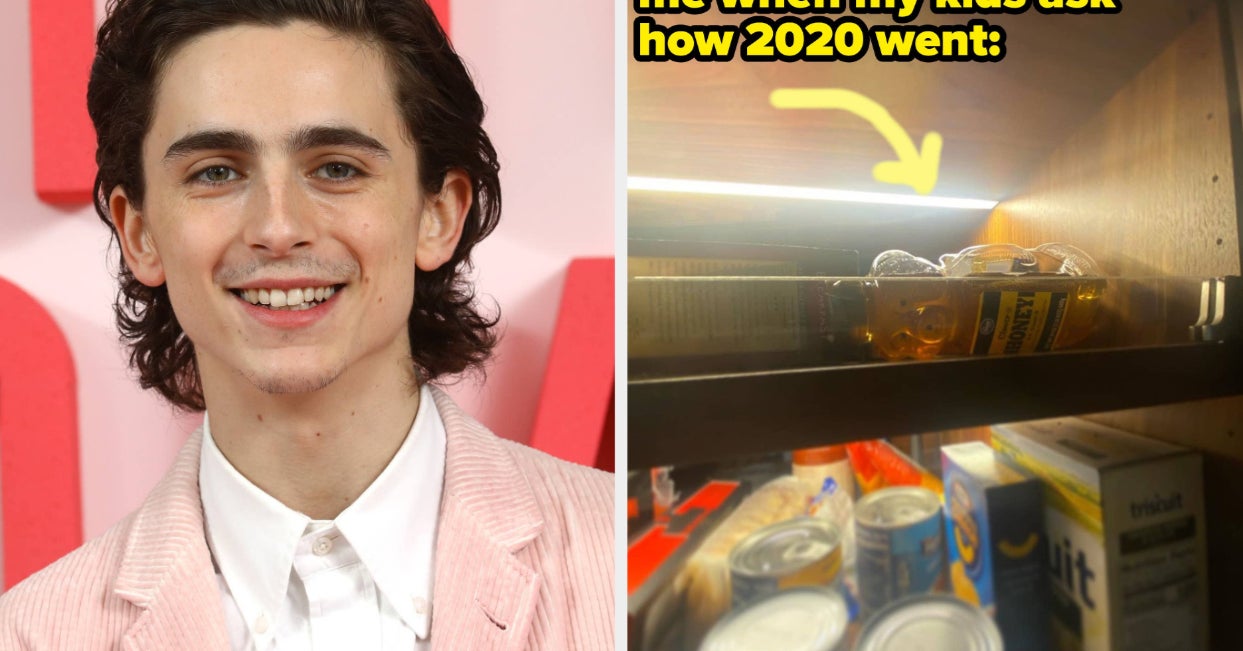 Timothée Chalamet Shared A Photo Of His Sad Pantry And People Had Jokes ...