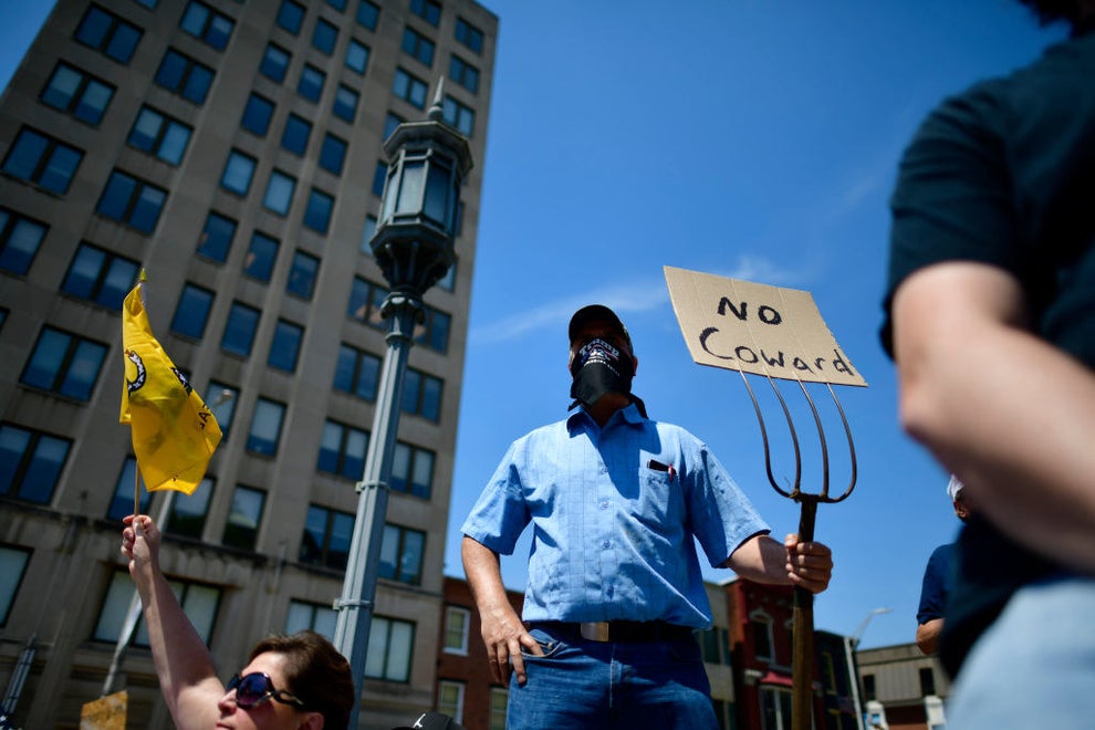 28 Pictures From Reopen Protests That Scream "Only In America"