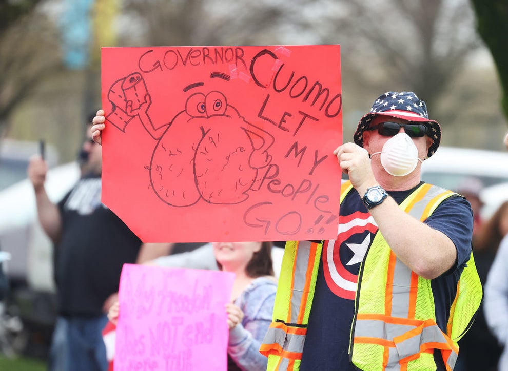 28 Pictures From Reopen Protests That Scream "Only In America"